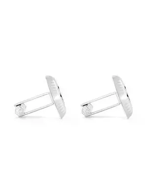 Philipp Plein Hexagon-pp Cufflinks - Silver