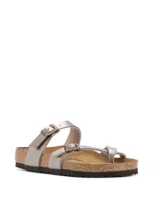 BIRKENSTOCK Mayari Birko-flor Sandals - Gold