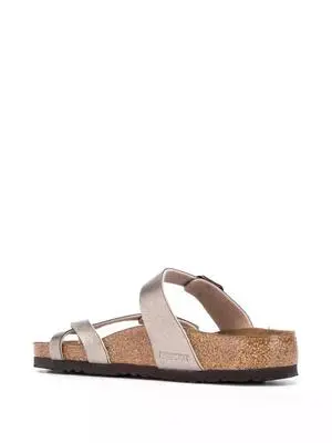 BIRKENSTOCK Mayari Birko-flor Sandals - Gold