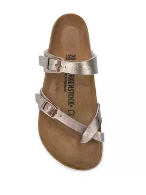 BIRKENSTOCK Mayari Birko-flor Sandals - Gold