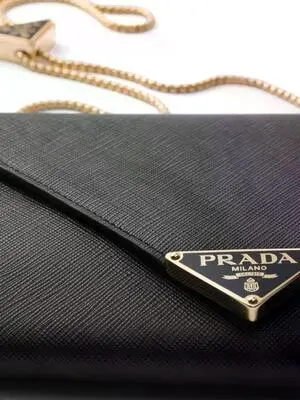 Prada Mini Saffiano Leather Clutch