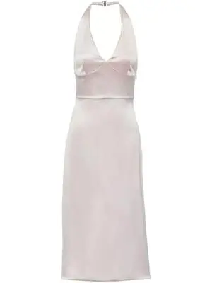 Prada Re-edition 1995 Halterneck Midi Dress