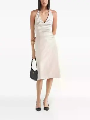 Prada Re-edition 1995 Halterneck Midi Dress