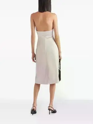 Prada Re-edition 1995 Halterneck Midi Dress