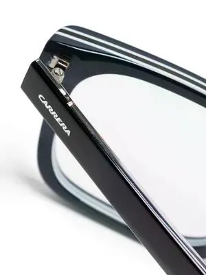 Carrera Eyewear Stripe-detail Square-frame Glasses