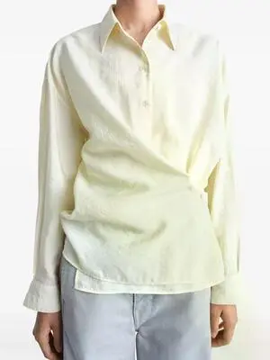 LEMAIRE Twisted Shirt - Neutrals