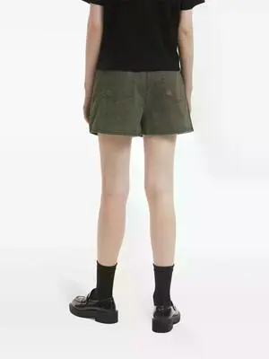B+AB Distressed Panelled Shorts