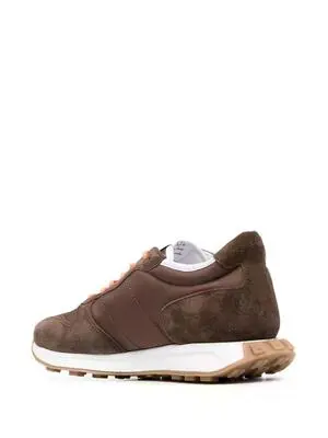 Hogan Suede-panel Sneakers - Brown
