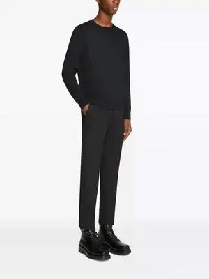 Dries Van Noten Merino Wool Crew Neck Sweater