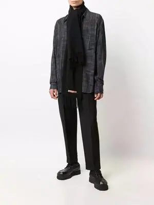 Acne Studios Fringed Cashmere Scarf