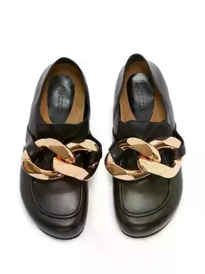 JW Anderson Chain Leather Loafers