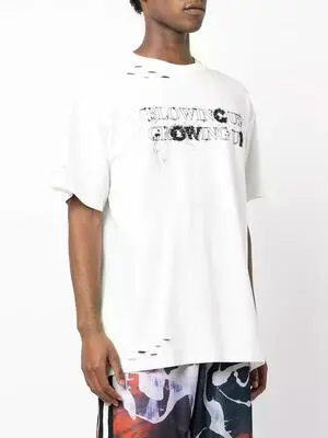 HACULLA. Blowing Up Growing Up Stretch-cotton T-shirt