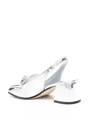 JIMMY CHOO Diamond Tilda 45mm Pumps - Silver