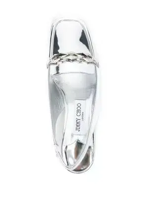 JIMMY CHOO Diamond Tilda 45mm Pumps - Silver