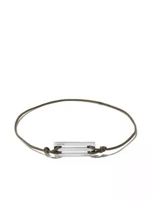 Le Gramme 25/10g Cord Bracelet - Silver