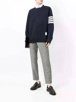 Thom Browne 4-bar Stripe Sweatshirt - Blue
