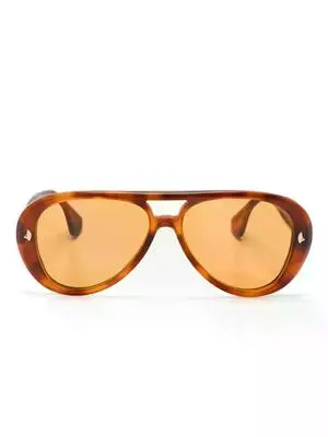 SESTINI EYEWEAR Sedici Sunglasses - Brown