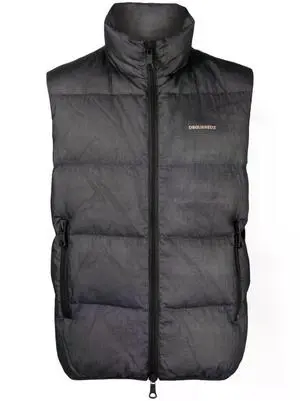 Dsquared2 Zip Up Vests For Men