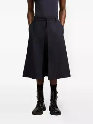 AMI Paris Double-buckle Leather Boots