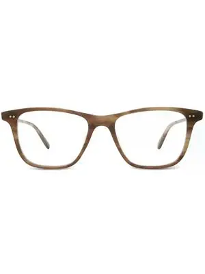 Garrett Leight Square-frame Glasses - Brown