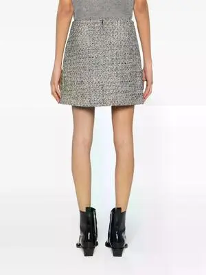 GOLDEN GOOSE Bouclé Mini Skirt