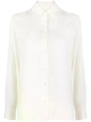 Officine Générale Pointed-collar Button-up Shirt