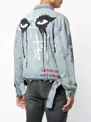 HACULLA. Responsible For Nothing Denim Jacket