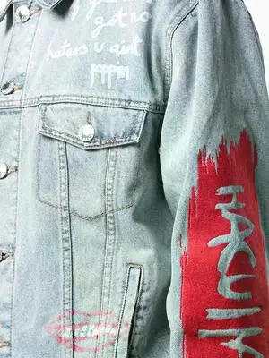 HACULLA. Responsible For Nothing Denim Jacket