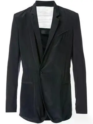 HAIDER ACKERMANN Crepe De Chine Blazer