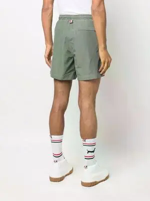 Thom Browne Grosgrain-tab Track Shorts