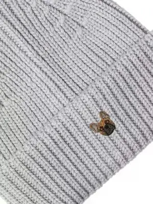 PELO FOUNDATION Merino Wool Beanie Hat - Grey