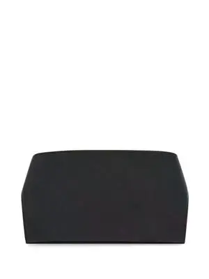 FERRAGAMO Mini Hug Leather Crossbody Bag - Black