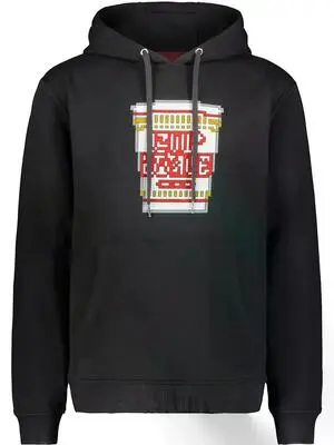 MOSTLY HEARD RARELY SEEN 8-BIT Graphic Print Hoodie - Black