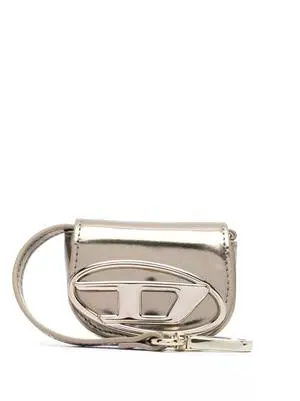 DIESEL® 1dr Leather Bag Charm - Brown