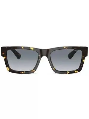 Prada Square-frame Tortoiseshell Sunglasses