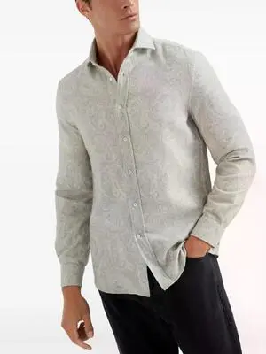 Brunello Cucinelli Paisley-print Shirt