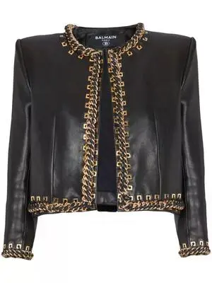 Balmain Chain Detailing Jacket