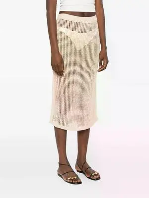 MC2 SAINT BARTH Darline Midi Skirt
