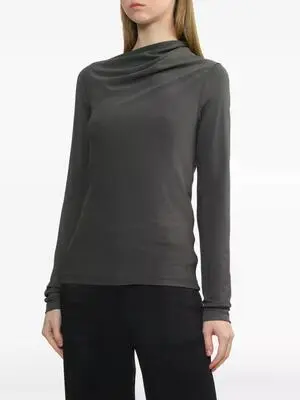 TOTEME Draped Jersey Top
