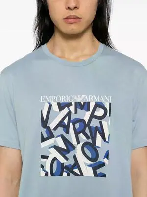 Emporio Armani Logo Print T-shirt