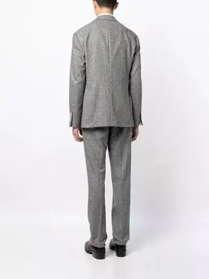 Brunello Cucinelli Wool-blend Herringbone Two-piece Suit