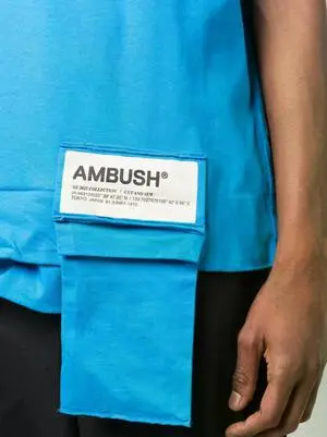 AMBUSH Waist-pocket T-shirt - Blue