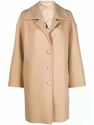 Palm Angels Oversized Logo-print Coat