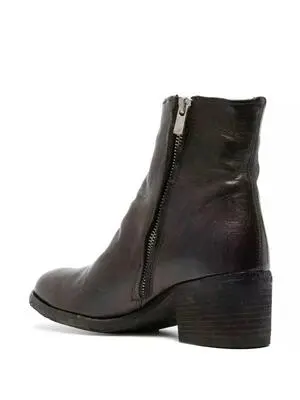 Officine Creative Denner Block-heel Leather Boots