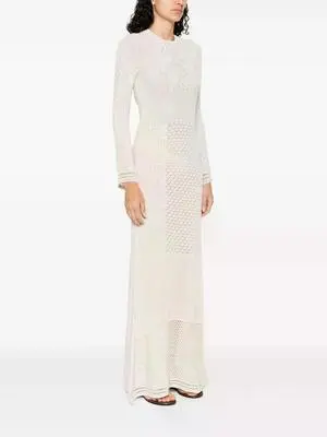 AKEP Crochet-knit Dress