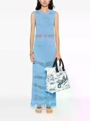 AKEP Crochet-knit Dress