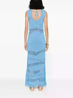 AKEP Crochet-knit Dress