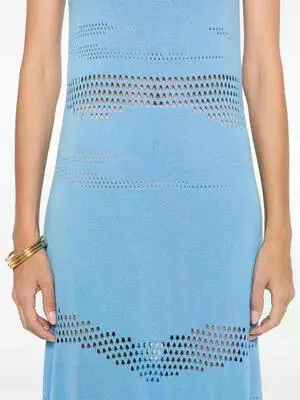 AKEP Crochet-knit Dress