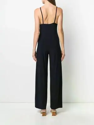 Norma Kamali Slip Wide-leg Jumpsuit