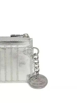 Zadig&Voltaire Sunny Metallic Card Holder - Silver
